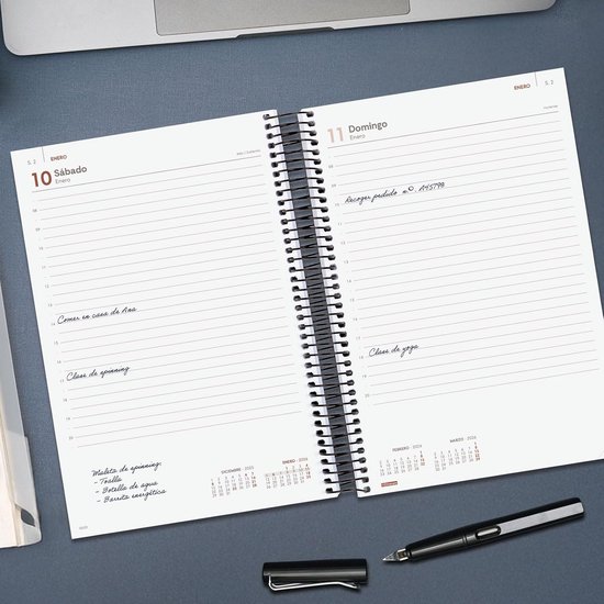 Wandkalender 2026 Weekoverzicht Jaarplanner Blauw | bol
