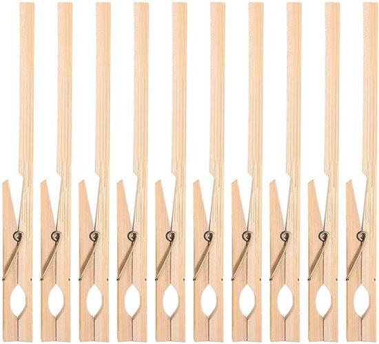 Reageerbuis Tang Set van 10 Houten Klemmen voor Laboratorium ...