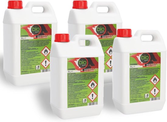 20 liter bio-ethanol brandstof voor milieuvriendelijke haarden - 4 ...