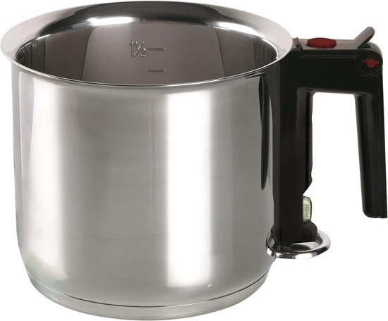 Simmerpan 16 cm - Geschikt voor inductie, RVS, Vaatwasmachinebestendig ...