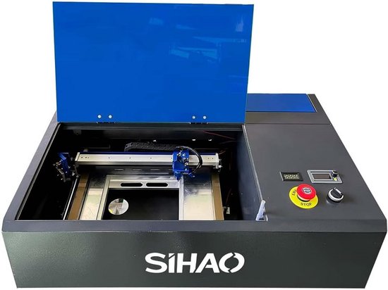 Compacte Lasergraveermachine 40W met Ruida Besturing voor Hout, Leer en ...