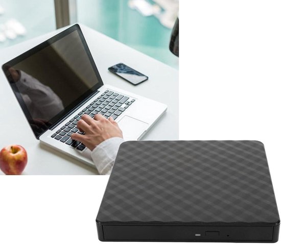 Allecta - Extern DVD-station met SD-kaartlezer USB 3.0+2.0+1.0 - CD/DVD ...