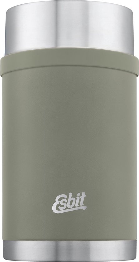 Esbit Sculptor Thermos Voedselcontainer - 1000 ml - Steen Grijs - RVS ...