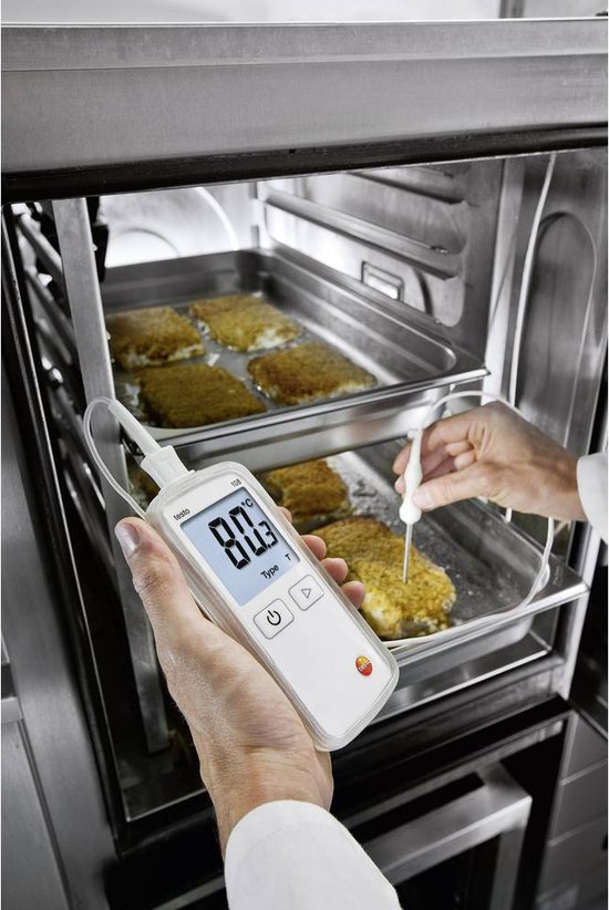 testo 108-2 Temperatuurmeter -50 - +300 °C Sensortype T | bol