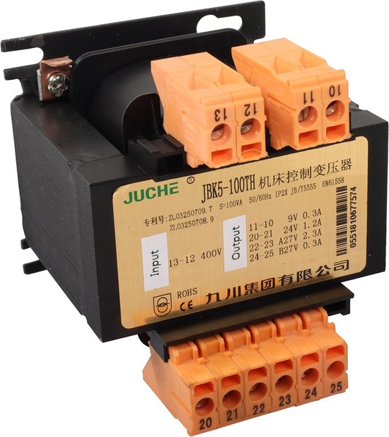 Huvema - Transformator JBK5-100TH - TFR HU 30 T(I)-32 TI | bol