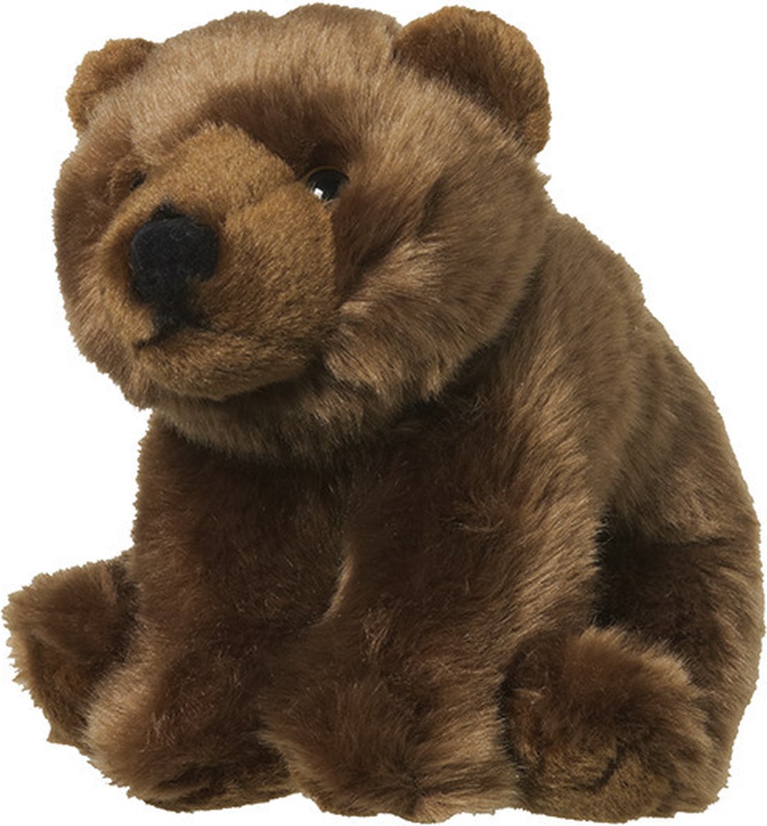 Pluche bruine beer knuffel van 18 cm - Dieren speelgoed knuffels cadeau ...