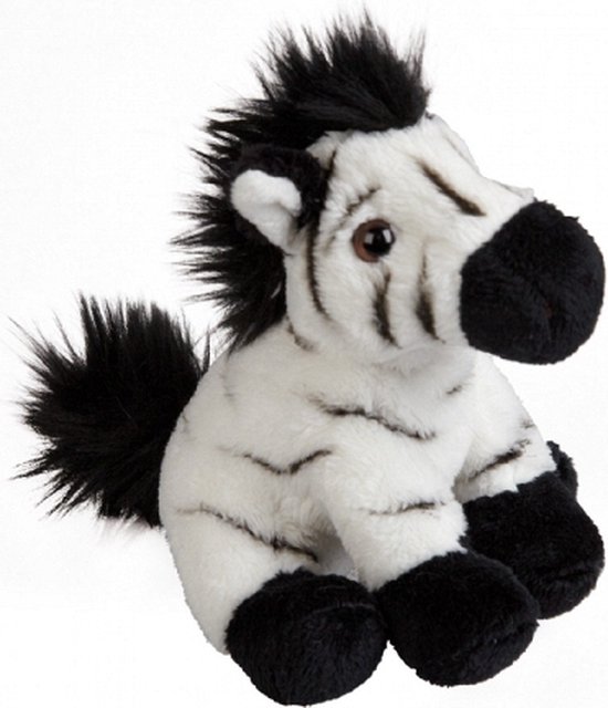 Ravensden Zebra knuffel - 15 cm - speelgoed - kleine knuffelbeesten | bol