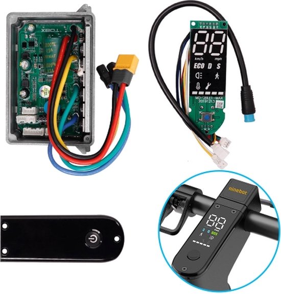 Elektrisch scooter Digitaal Display Instrument voor Ninebot MAX G30 (Controller +... | bol