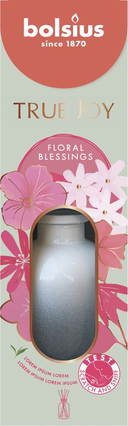 Bolsius Geurverspreider True Joy 80 ml - Floral Blessings | bol.com Bolsius Geurverspreider True Joy 80 ml - Floral Blessings | bol.com