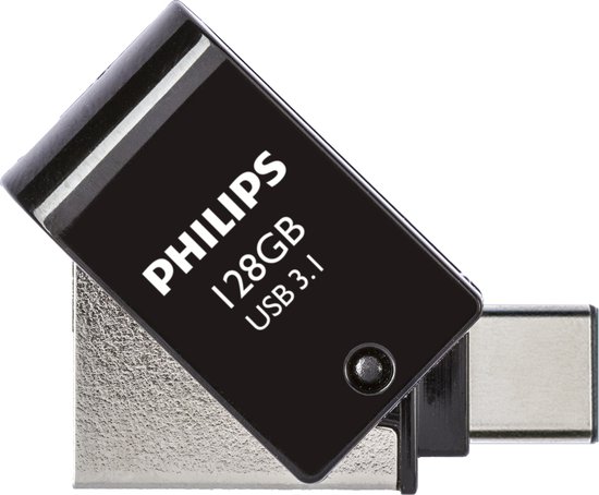 Philips 2 in1 USB stick 3.1/USB C - 128GB - FM12DC152B | bol