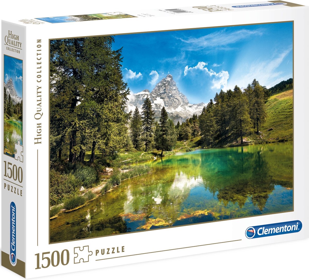 Clementoni Puzzels voor volwassenen - Blue Lake - High Quality ...