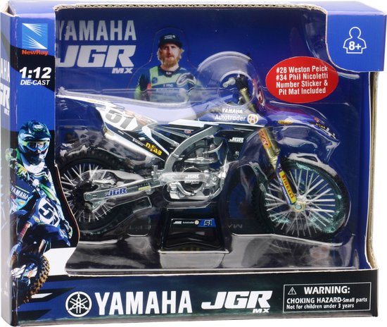 New-Ray Moto Jgrmx Yamaha Yz450F Pilote Justin Barcia N°51 | bol.com