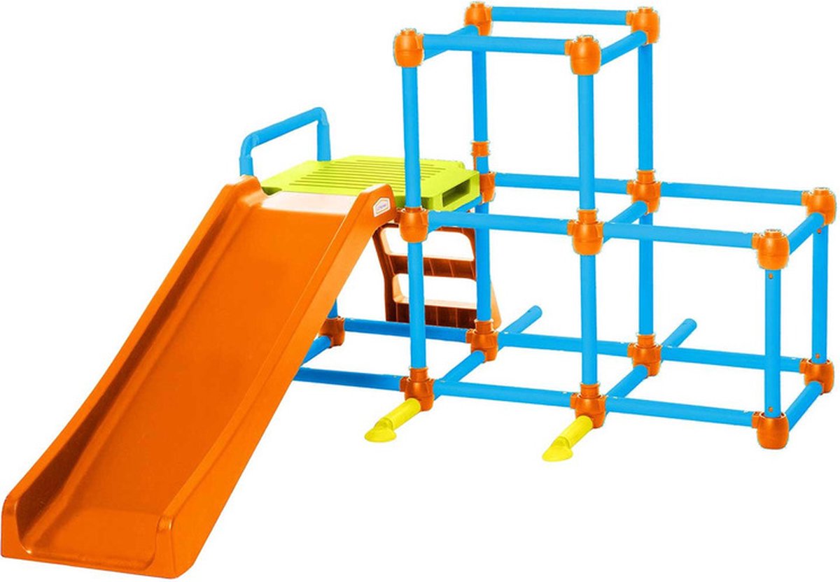 Klimrek - klimtoestel - klimrek kinderen - klimtoren - met glijbaan ...