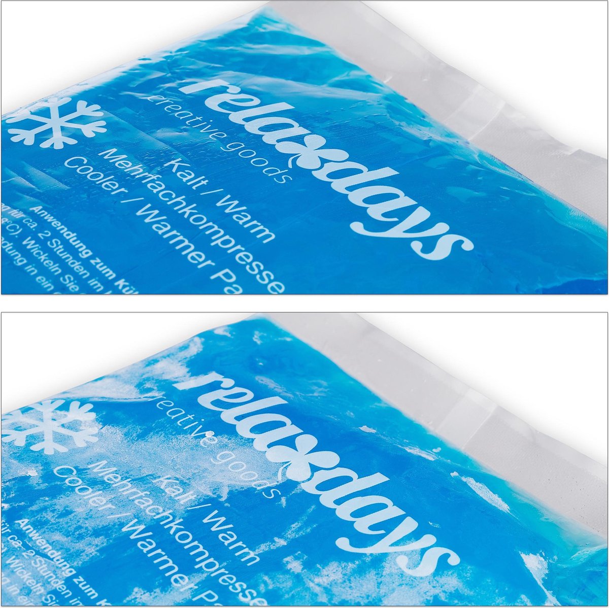 Relaxdays hot cold pack - koud warm kompres - gel pack - cold pack ...