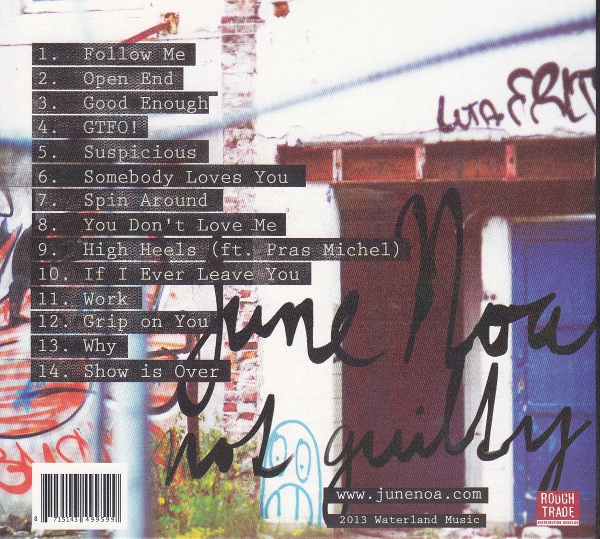 June Noa - Not Guilty (CD), June Noa | CD (album) | Muziek | bol