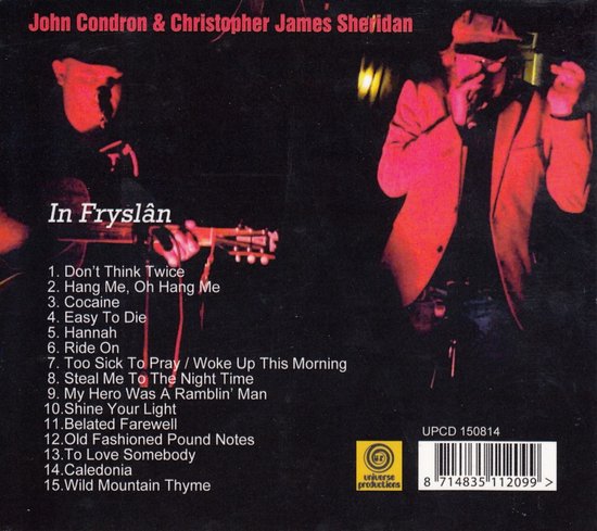 John Condron & Christopher James Sheridan - In Fryslan (CD ...