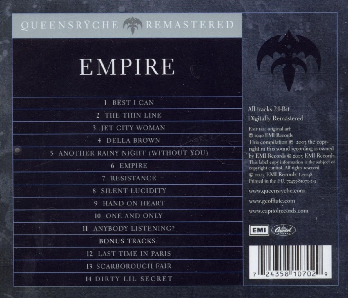 Queensrÿche - Empire (CD), Queensrÿche | CD (album) | Muziek | bol