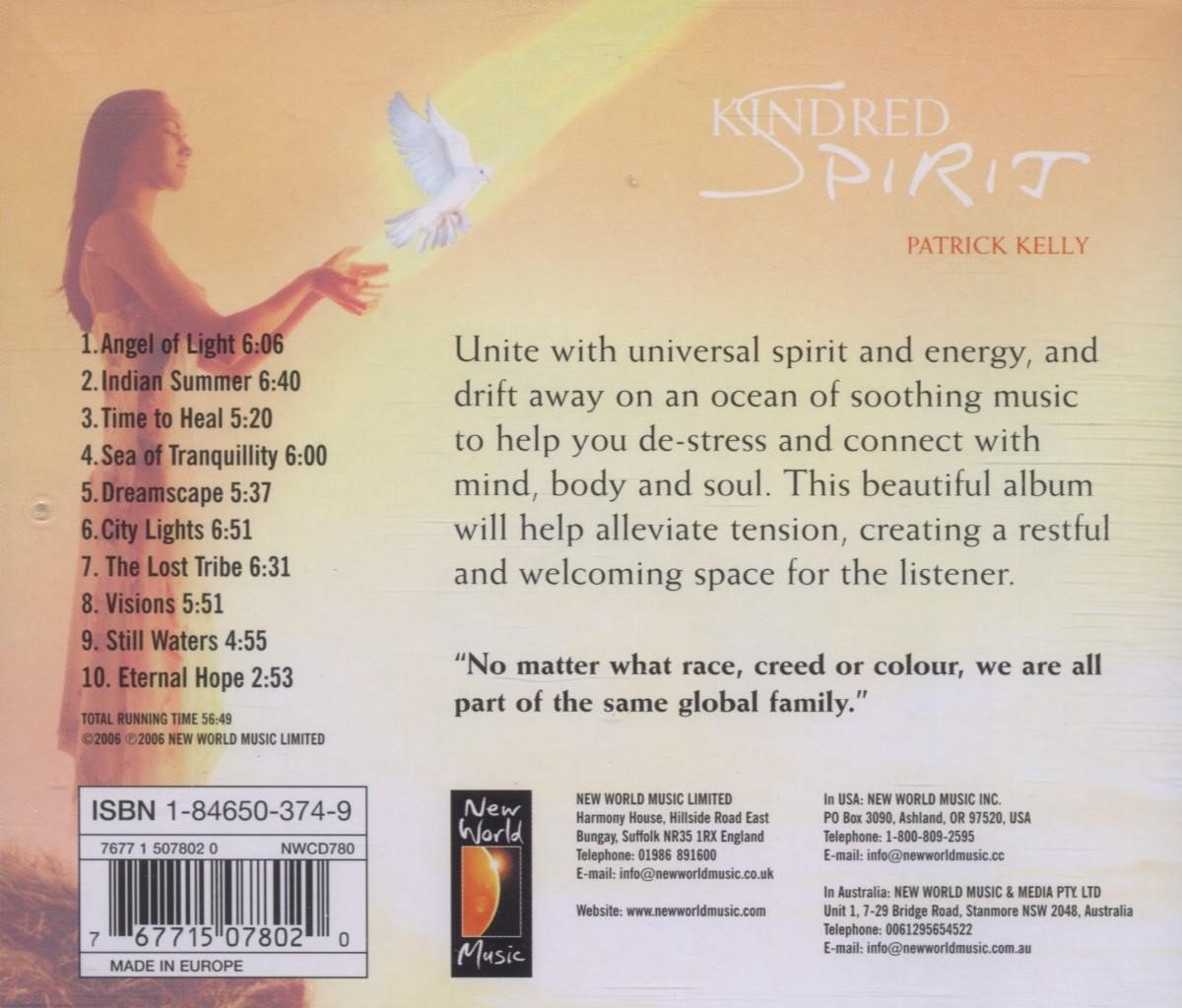 Patrick Kelly - Kindred Spirits (CD), Patrick Kelly | CD (album) | Muziek | bol.com