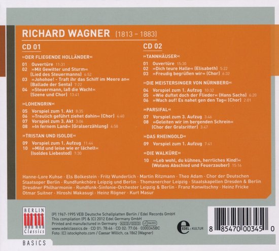 Various Artists - Best Of Wagner (2 CD), various artists | CD (album ...
