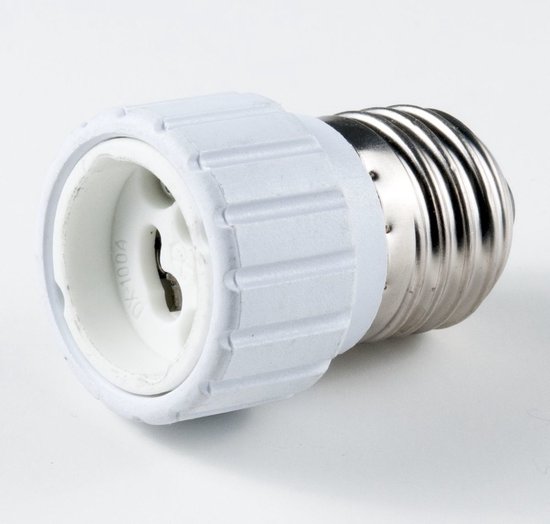 Verloopfitting E27 naar GU10 - Verloop voor E27 naar GU10 lamp | bol