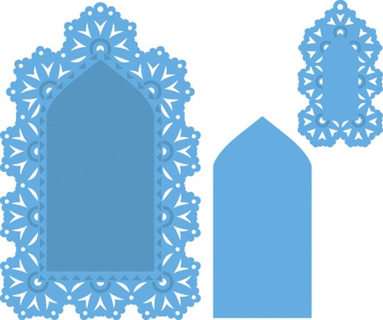 Marianne Design Creatables Snij en Embosstencil - Tinys Nostalgic Labels | bol