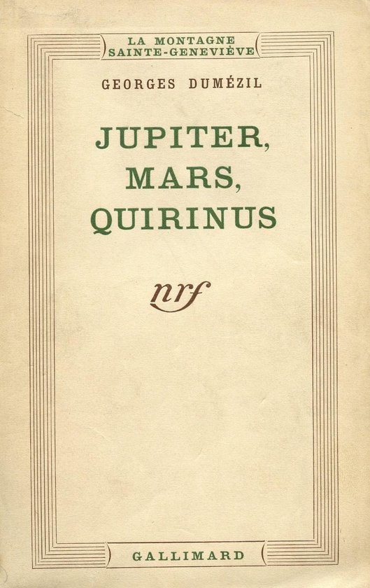 Jupiter, Mars, Quirinus 1 - Jupiter, Mars, Quirinus (Tome 1) - Essai ...