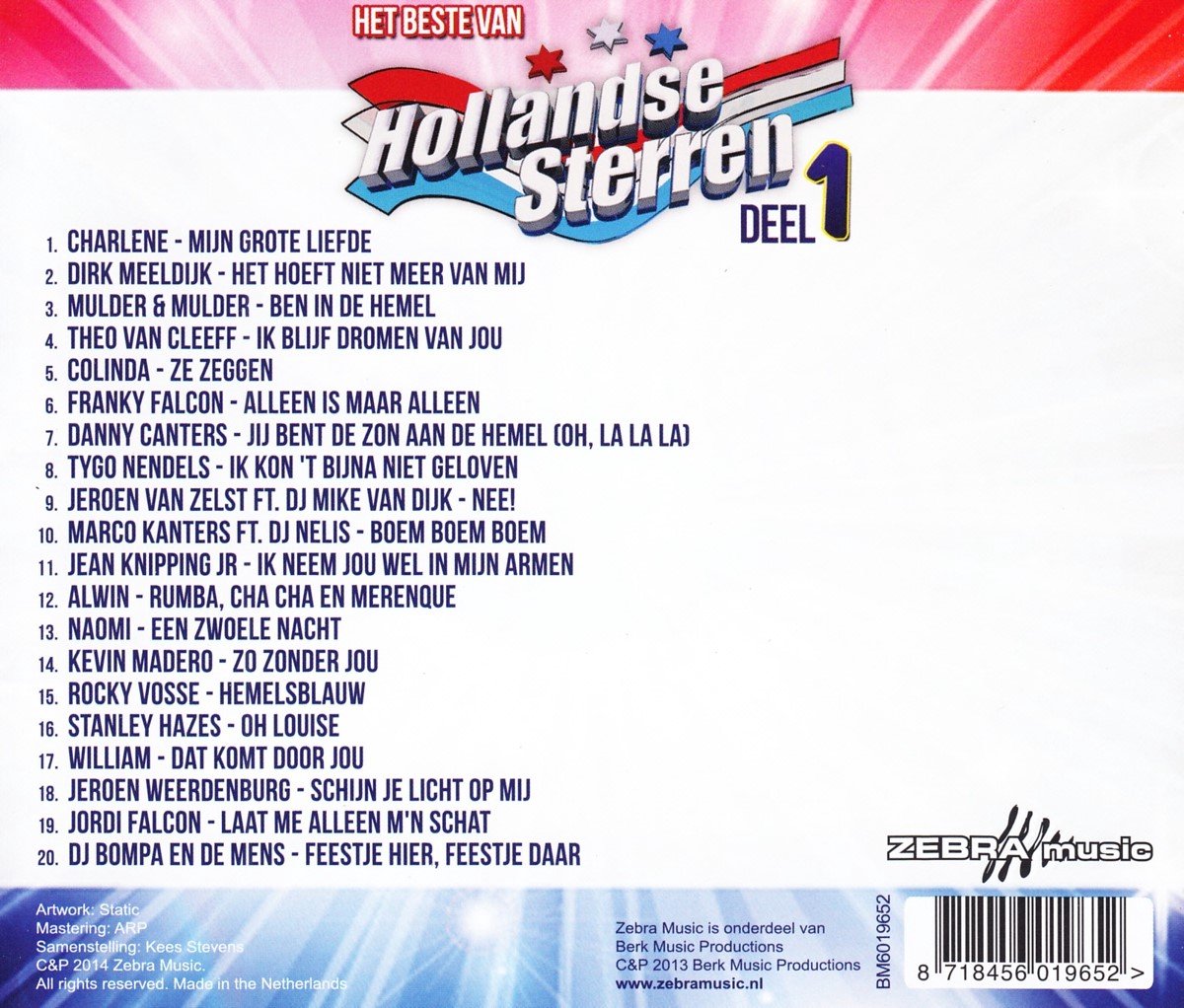 Various Artists - Het Beste Van Hollandse Sterren - 1 (CD), various artists | CD... | bol.com