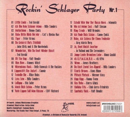 Various Artists - Rockin' Schlager Party Nr.1 (CD), various artists ...