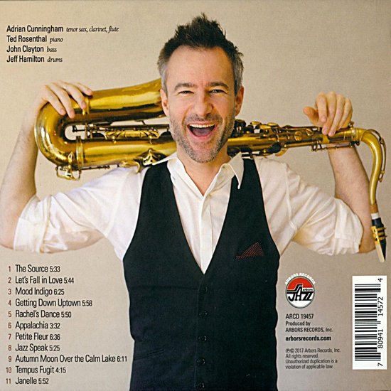Adrian Cunningham - Jazz Speak (CD), Adrian Cunningham | CD (album ...