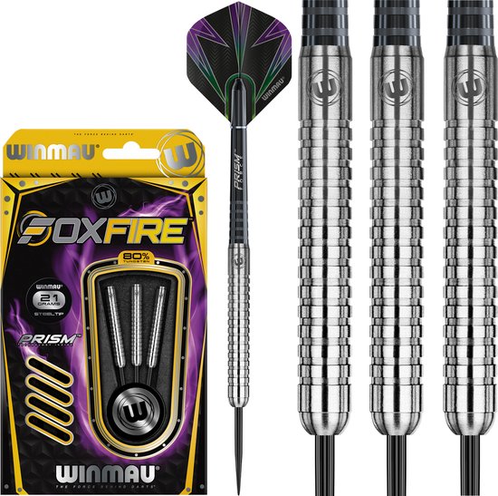 WINMAU - Foxfire: Steeltip Tungsten Dartpijlen Professioneel - 21g | bol