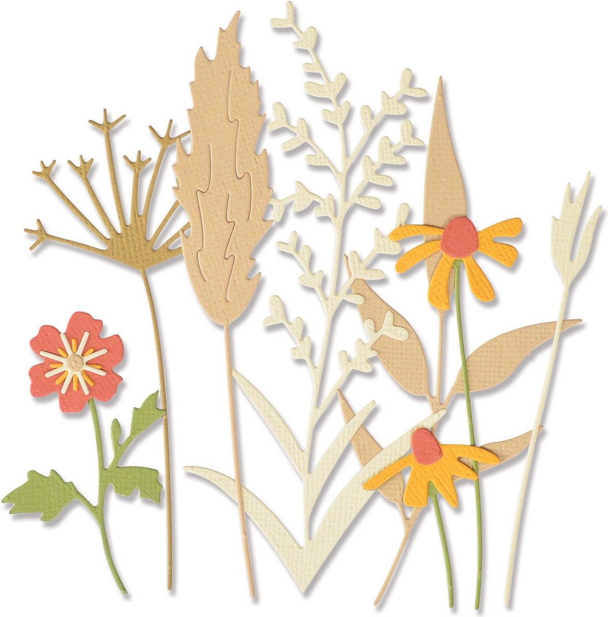 Sizzix Thinlits Die Set Delicate Autumn Stems | bol