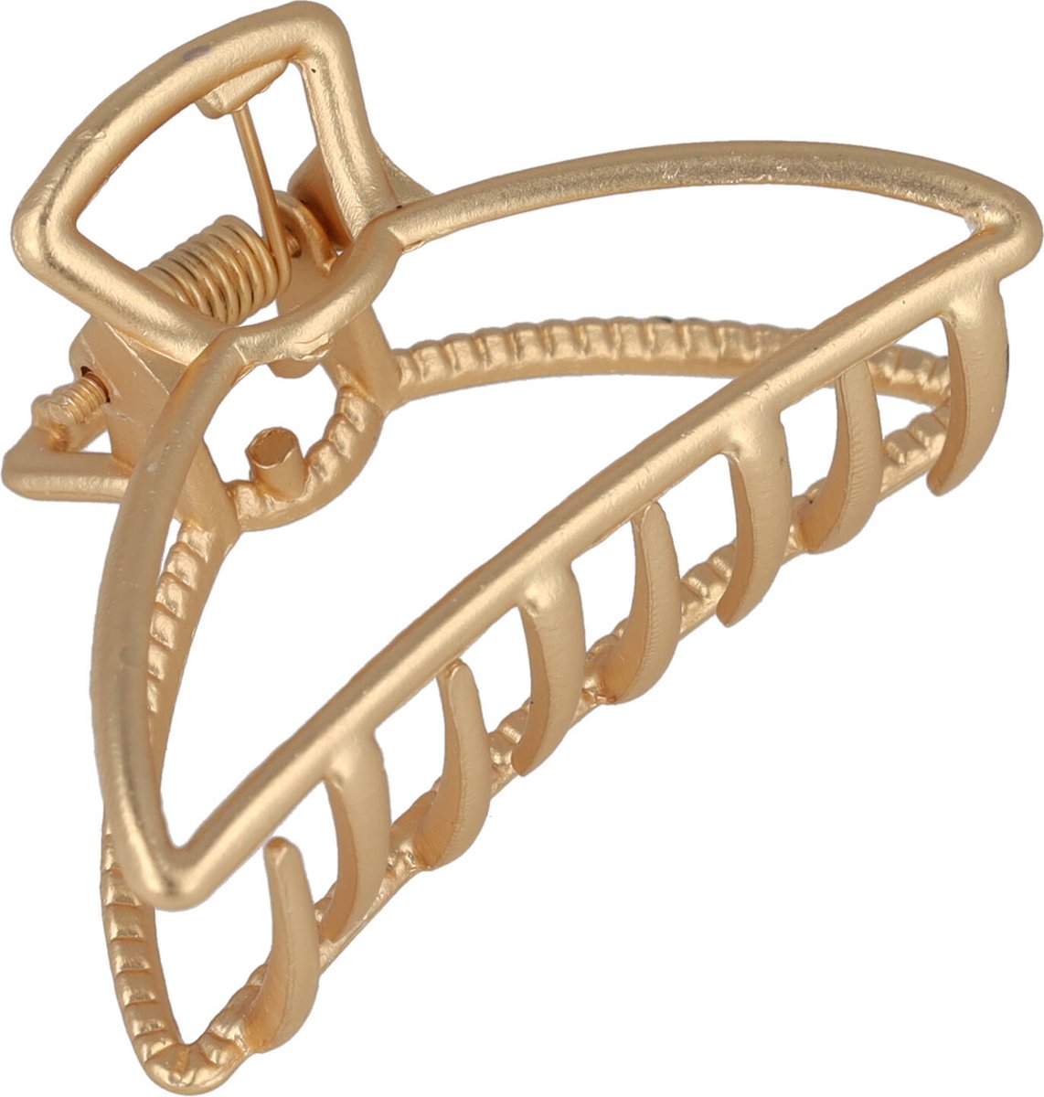 Haarspeld Klem Open Driehoek Vorm Metaal 4,5cm Goud - Haar Clip | bol