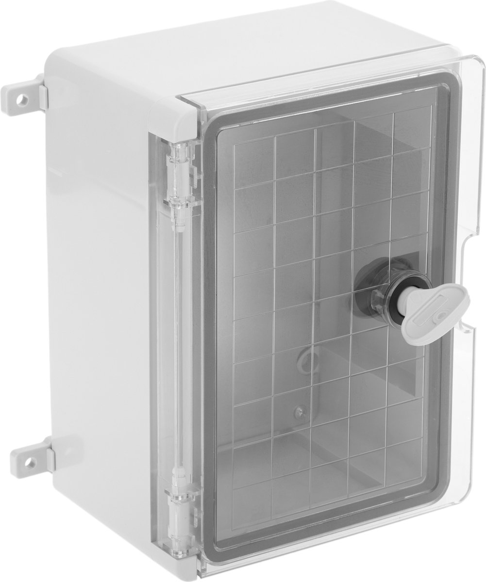 BeMatik - Doorzichtige ABS kunststof elektrische verdeelkast met IP65 ...