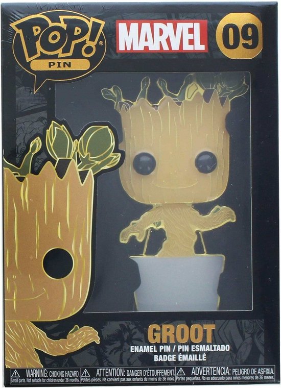 Funko Baby Groot - Funko Pop! Pin - Guardians of the Galaxy | bol