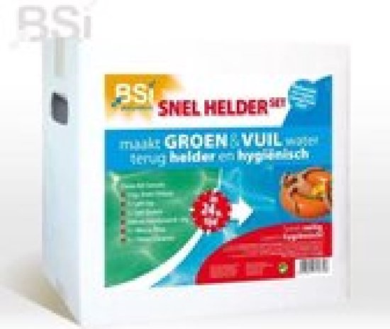 BSI - Snel Helder Kit - Zwembad - Spa - Uitgebreidde Set van producten ...