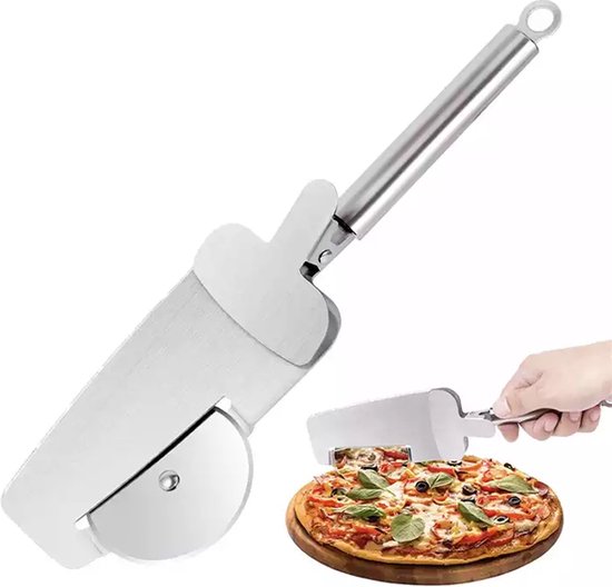 Wehl Pizzasnijder – Pizzames – deegsnijder - Pizzaroller ...