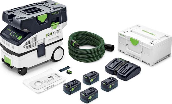 Festool Accu stofzuiger CTLC MINI I-Plus CLEANTEC - 577149 | bol