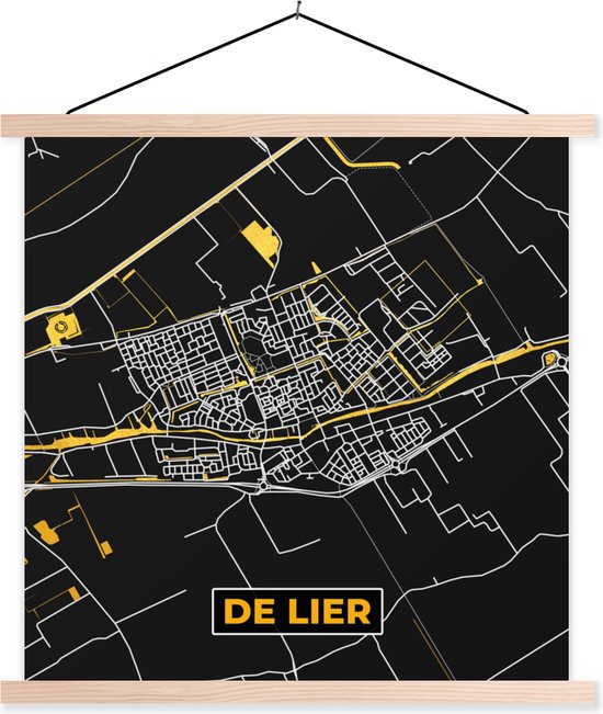 Porte-affiche avec affiche - Affiche scolaire - Carte - De Lier - Carte ...