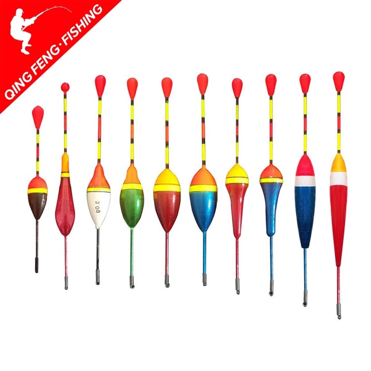 10 Stuks Dobber set - vis dobbers - dobbers karper - hengelsport ...