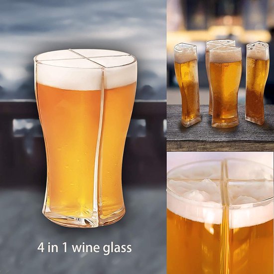 Bierglazen – beer glas - set - duurzaam – luxe bierglazen set | bol