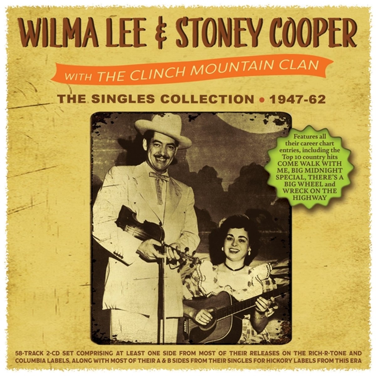 Wilma & Stoney Cooper Lee - Singles Collection 1947-1962 (CD), Wilma ...