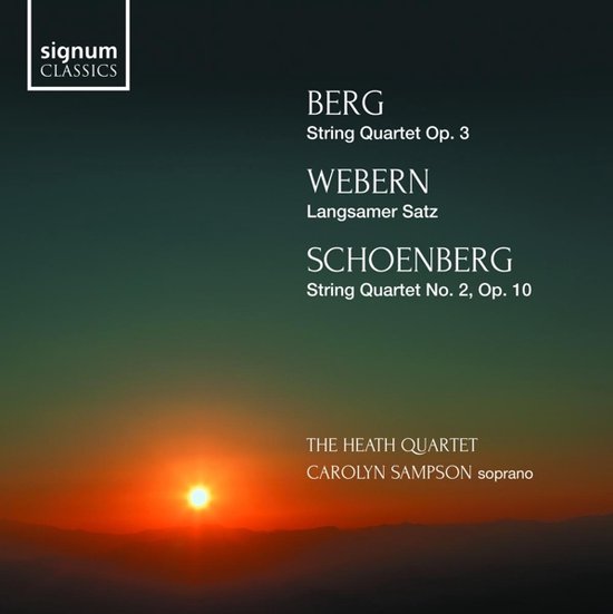 Berg: String Quartet, Op. 3/Webern: Langsamer Satz/..., Heath Quartet | CD (album) |... | bol.com
