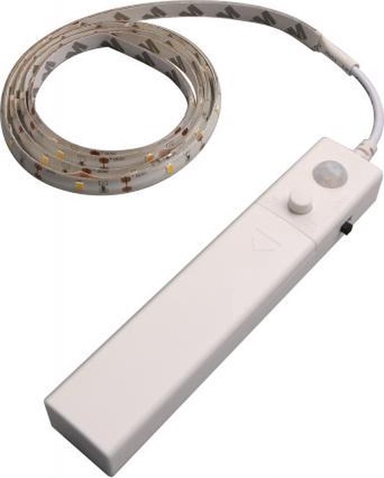 LED's Light - LED strip - 100 cm - Sensor - 3000K - 4x AAA batterij ...