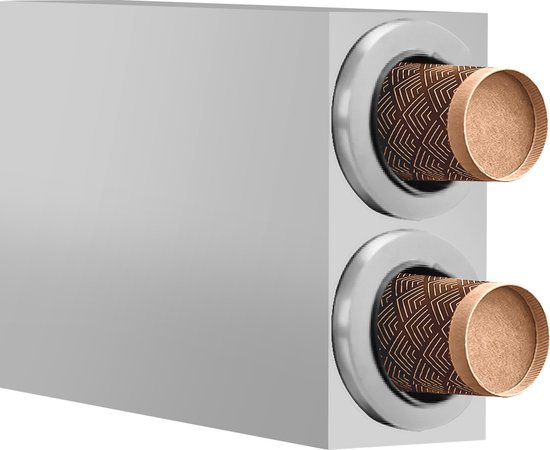 Beker dispenser - met 2 dispensers | GGM Gastro | bol