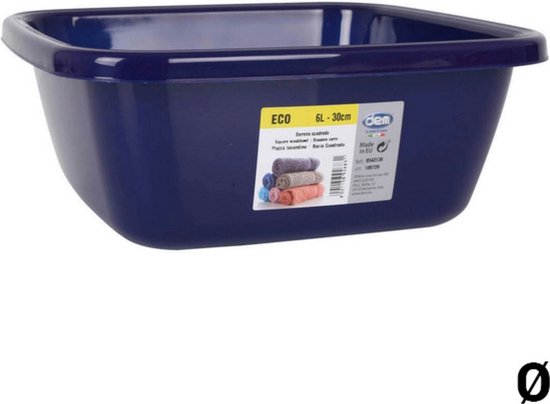 Waskom Vierkant Blauw | bol.com