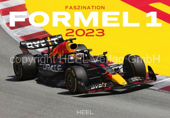 Kalender - 2023 - Formule 1 - 47.5x33cm | bol.com