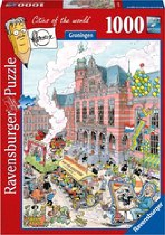 Ravensburger Puzzel FLeroux comic style Groningen | bol.com
