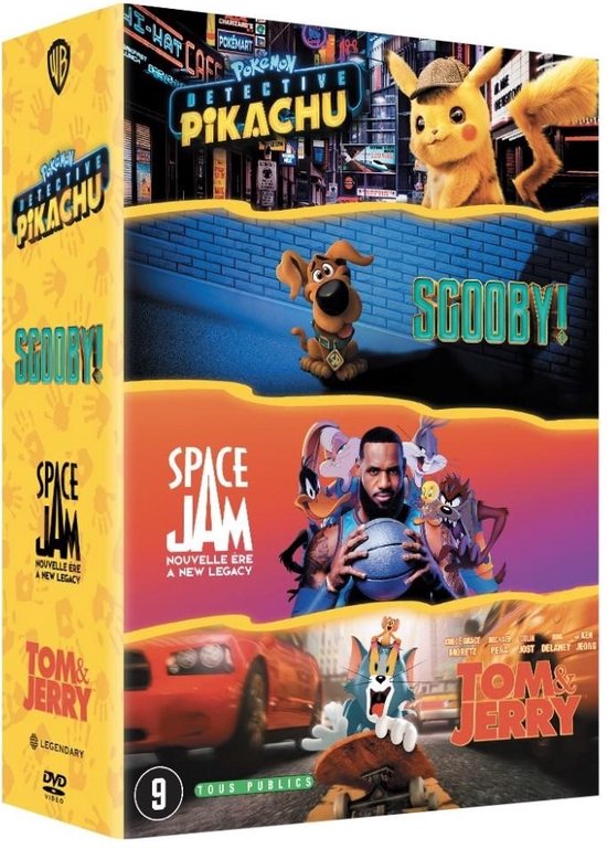 Space Jam - A New Legacy + Scoob! + Tom & Jerry + Detective Pikachu ...
