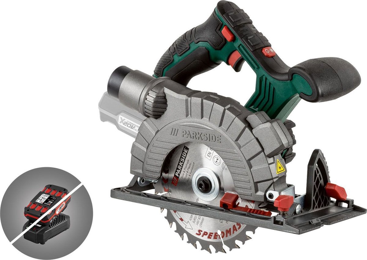 Parkside Accu-handcirkelzaag PHKSA 20-LI A2 | bol.com