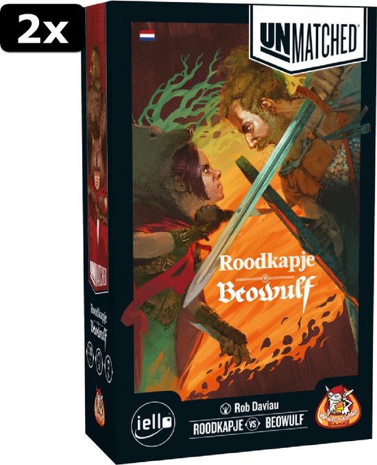 2x Unmatched: Roodkapje vs Beowulf | Games | bol.com